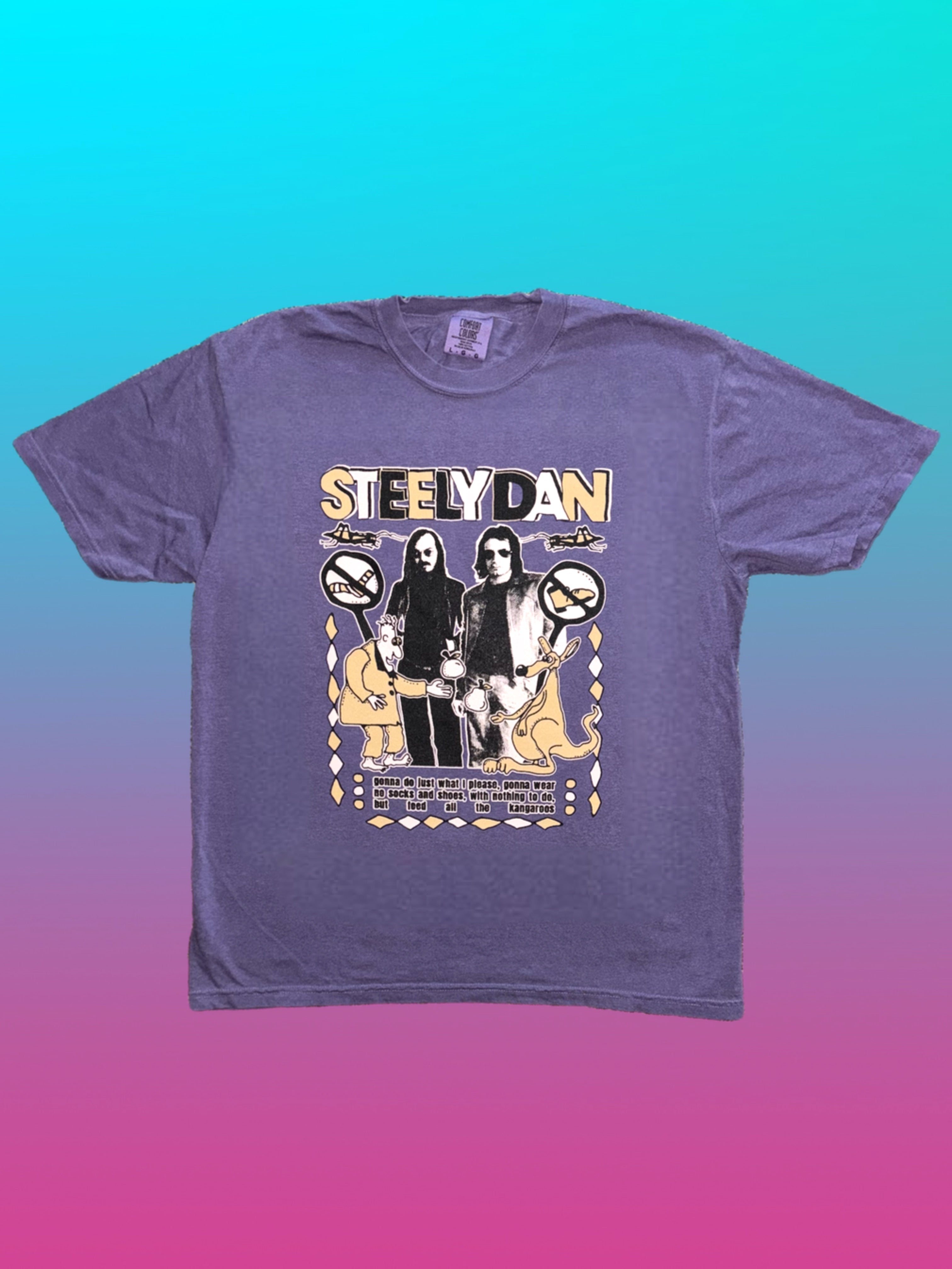 "THE DAN BLACK FRIDAY " grape short sleeve shirt – Thunder Shout